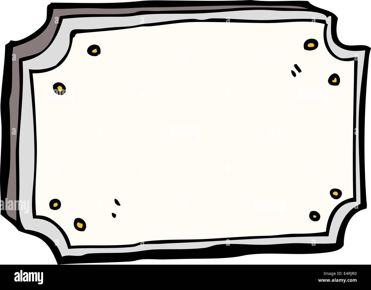 cartoon old sign Stock Vector Image & Art - Alamy