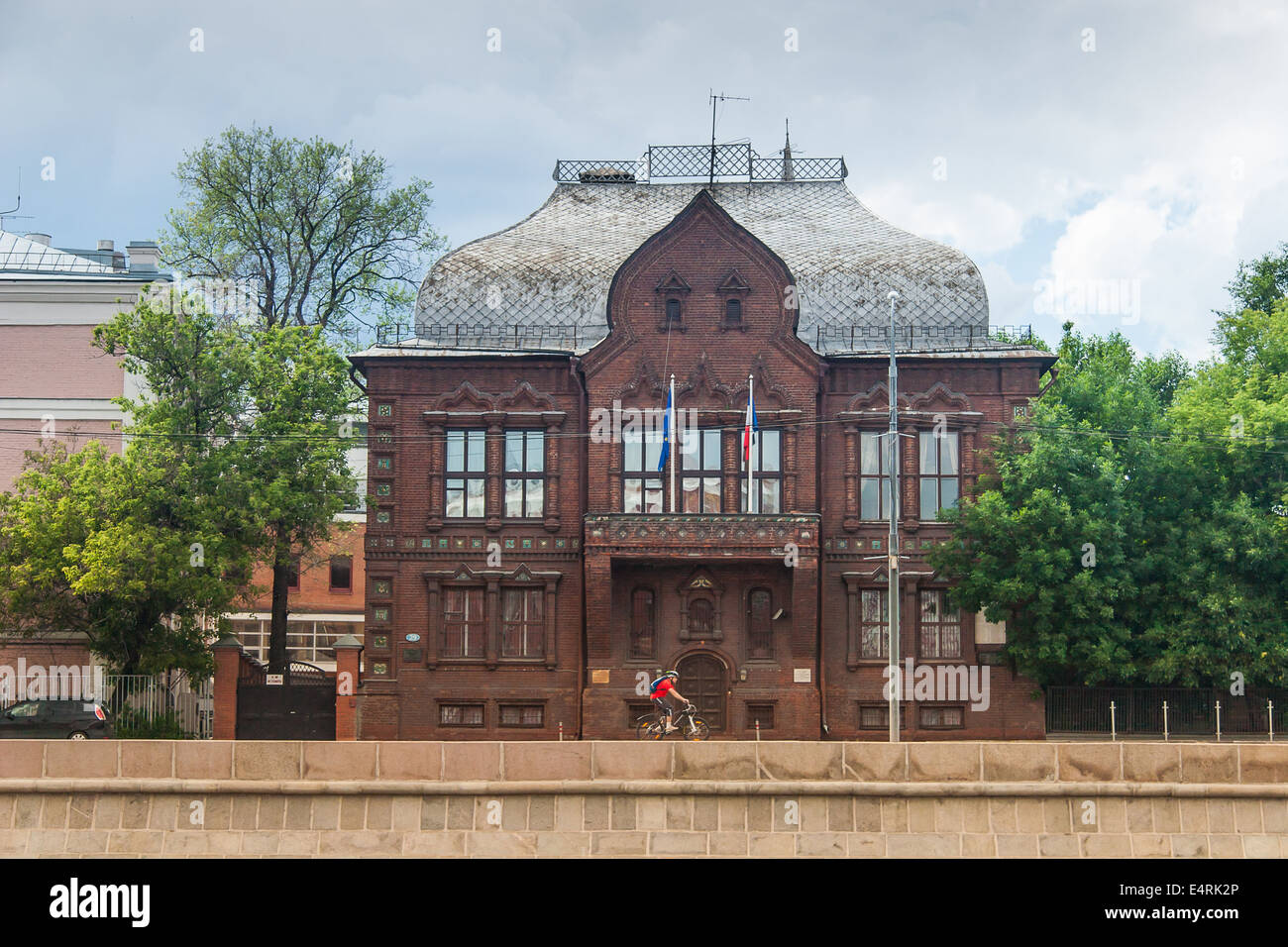 Embassy of France in Moscow Stock Photo - Alamy