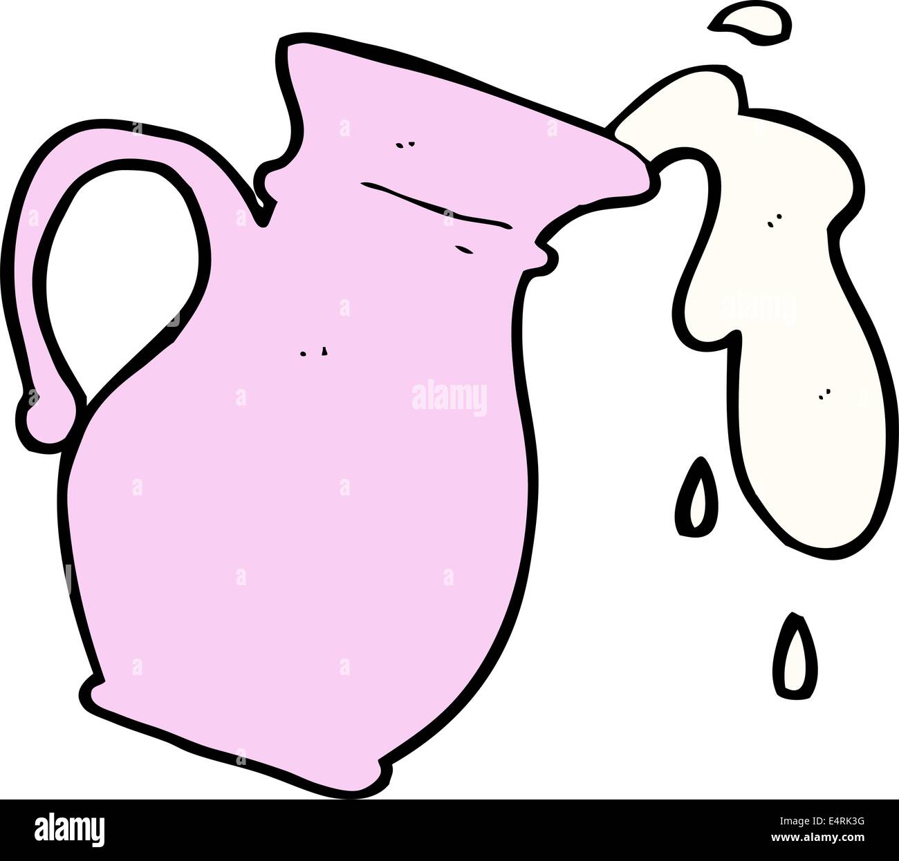 cartoon milk jug Stock Vector Image & Art - Alamy