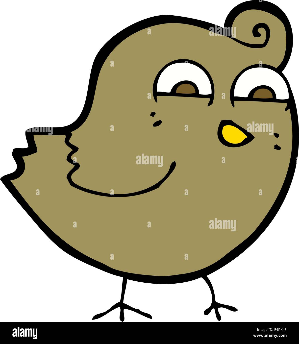 cartoon funny bird Stock Vector Image & Art - Alamy