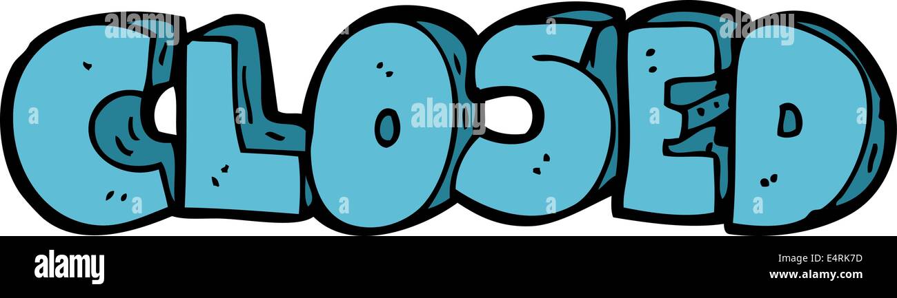 cartoon closed symbol Stock Vector Image & Art - Alamy