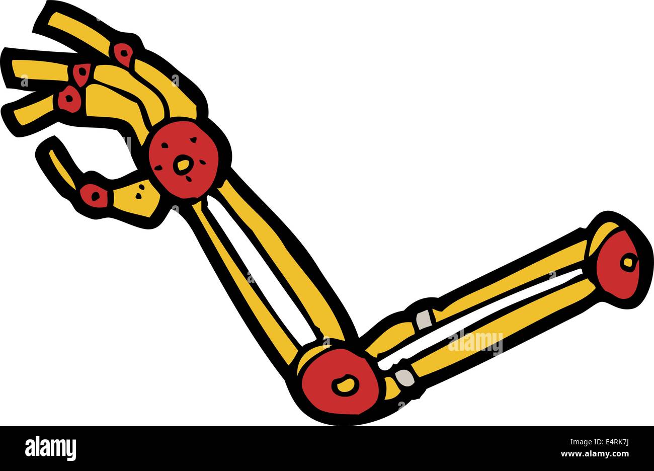 cartoon robot arm Stock Vector Image & Art - Alamy