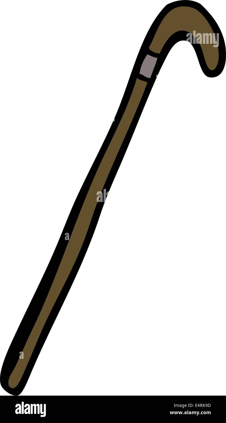 cartoon walking stick Stock Vector Image & Art - Alamy