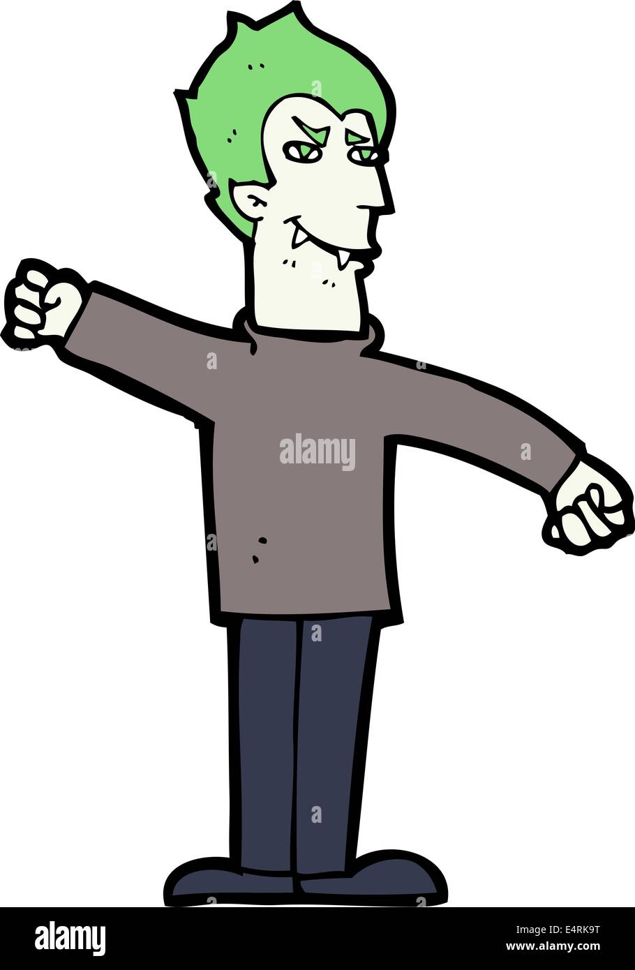 cartoon vampire man Stock Vector Image & Art - Alamy