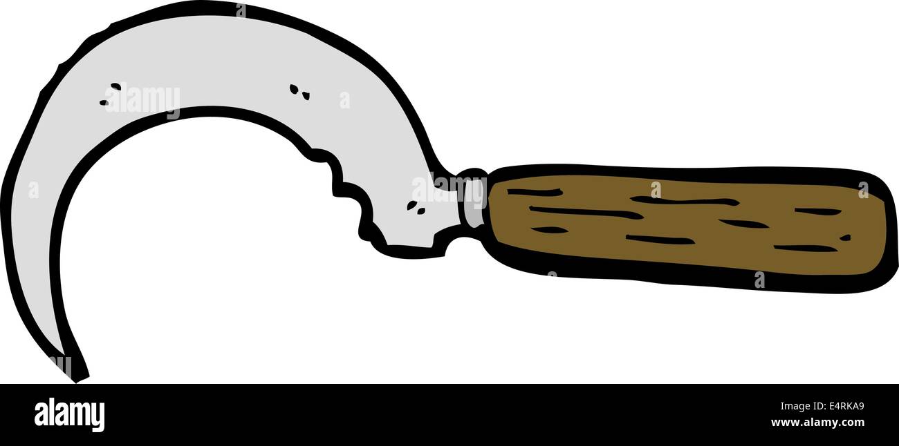 Curved sickle Stock Vector Images - Alamy