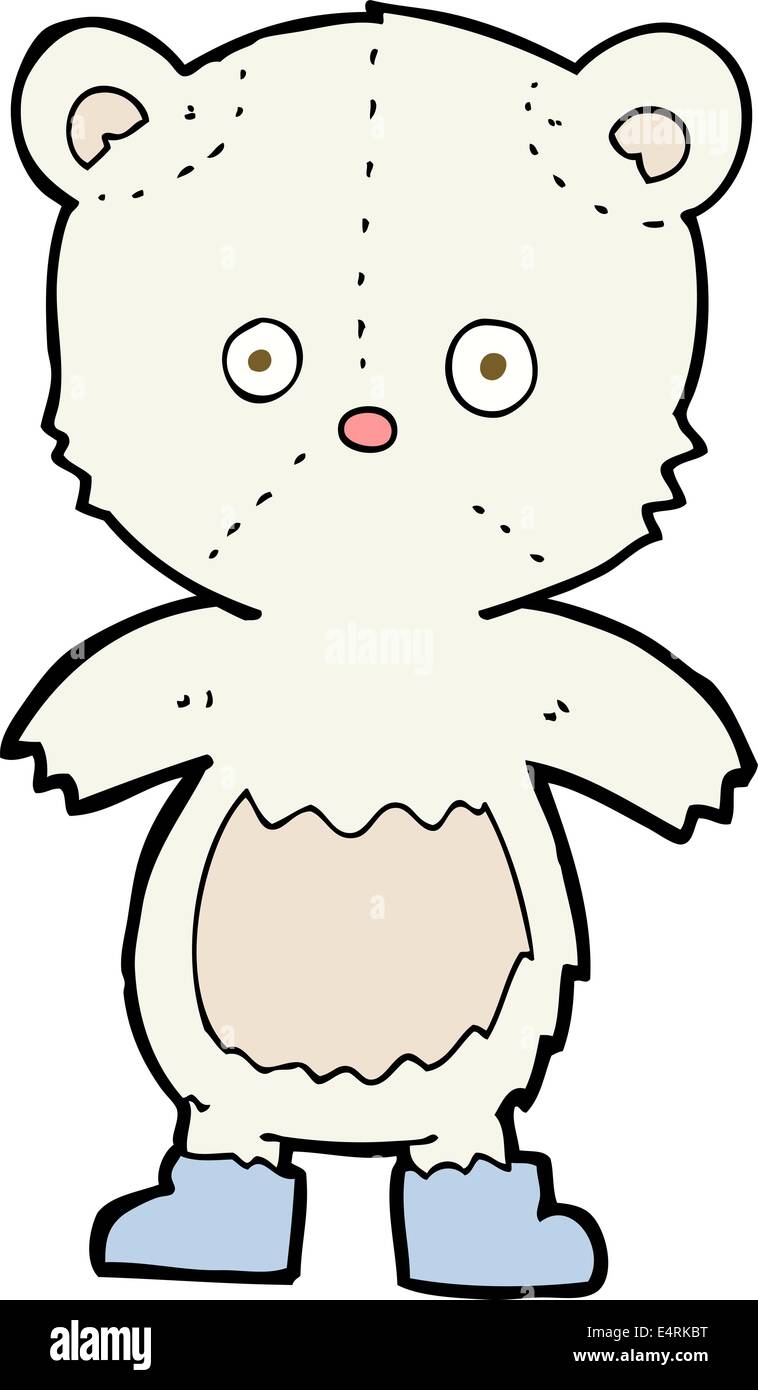 cartoon polar bear cub Stock Vector Image & Art - Alamy