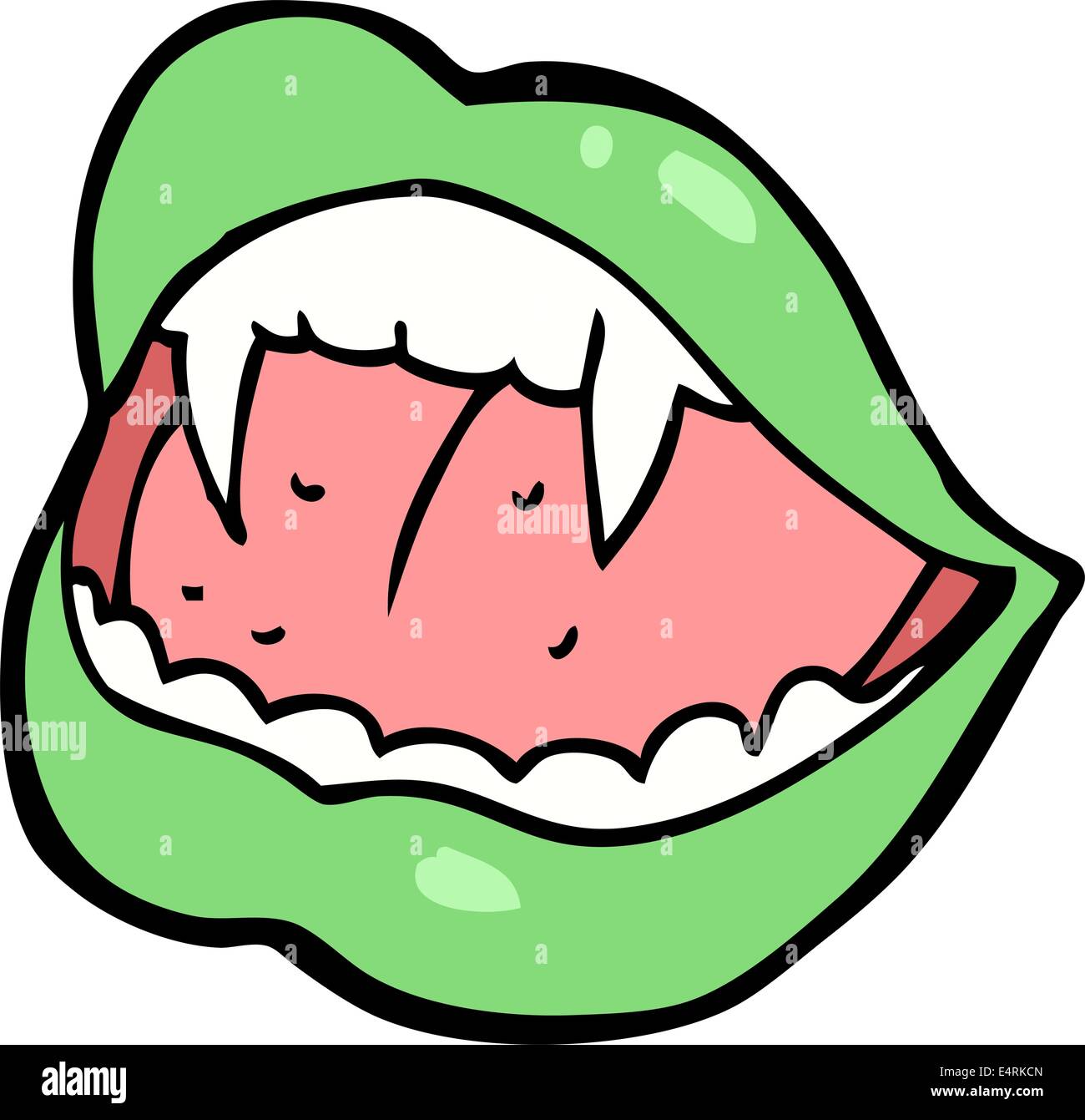 cartoon vampire lips Stock Vector Image & Art - Alamy