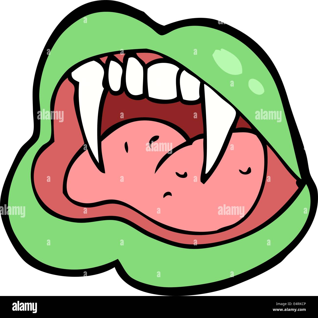 cartoon vampire lips Stock Vector Image & Art - Alamy