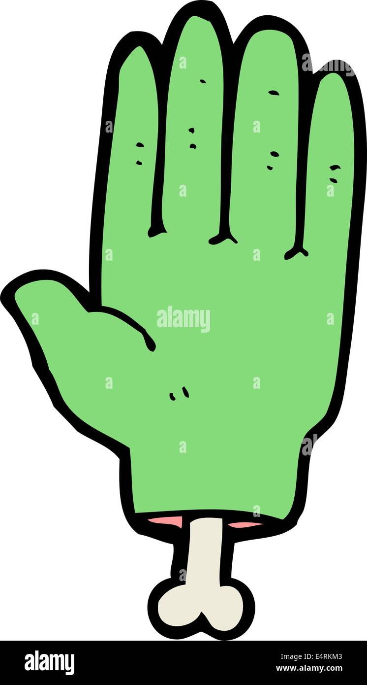 cartoon zombie hand Stock Vector Image & Art - Alamy