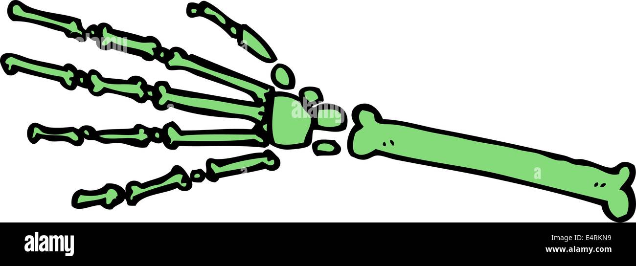 cartoon skeleton hand Stock Vector Image & Art - Alamy