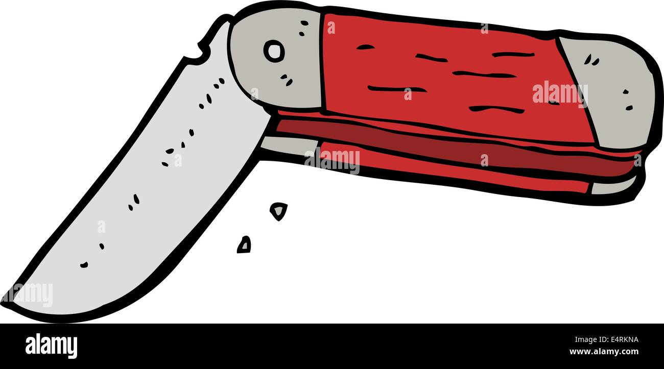 cartoon folding knife Stock Vector Image & Art - Alamy