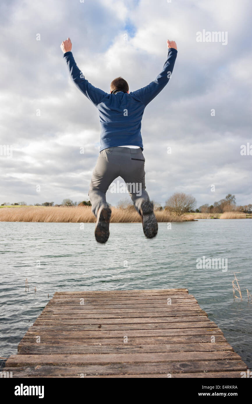 Adult jumping hi-res stock photography and images - Alamy