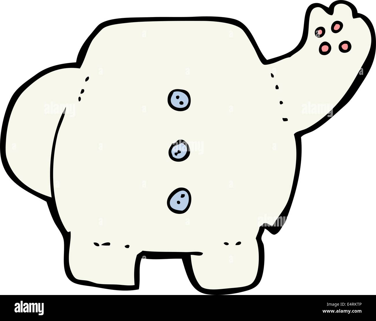 cartoon polar bear body (mix and match cartoons or add own photos Stock ...