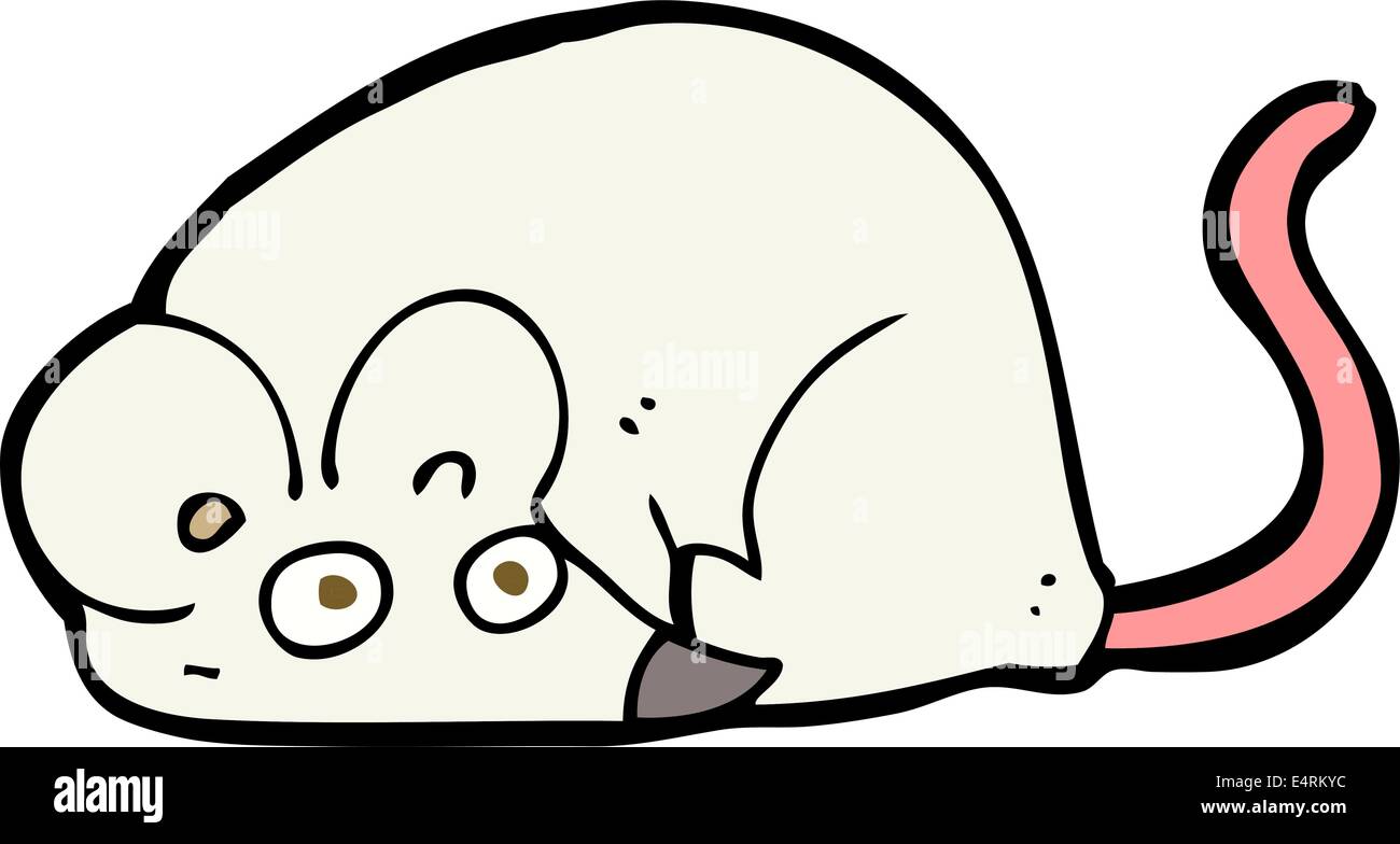 cartoon white mouse Stock Vector Image & Art - Alamy