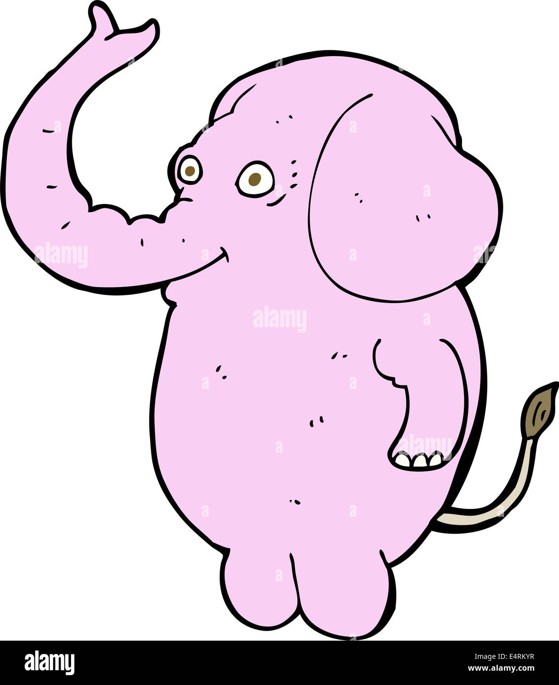 cartoon funny elephant Stock Vector Image & Art - Alamy