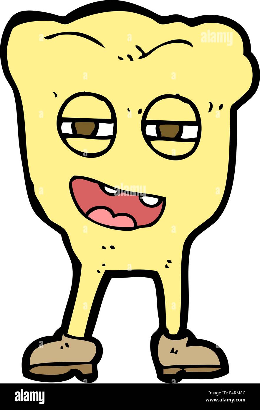 cartoon rotten tooth character Stock Vector Image & Art - Alamy