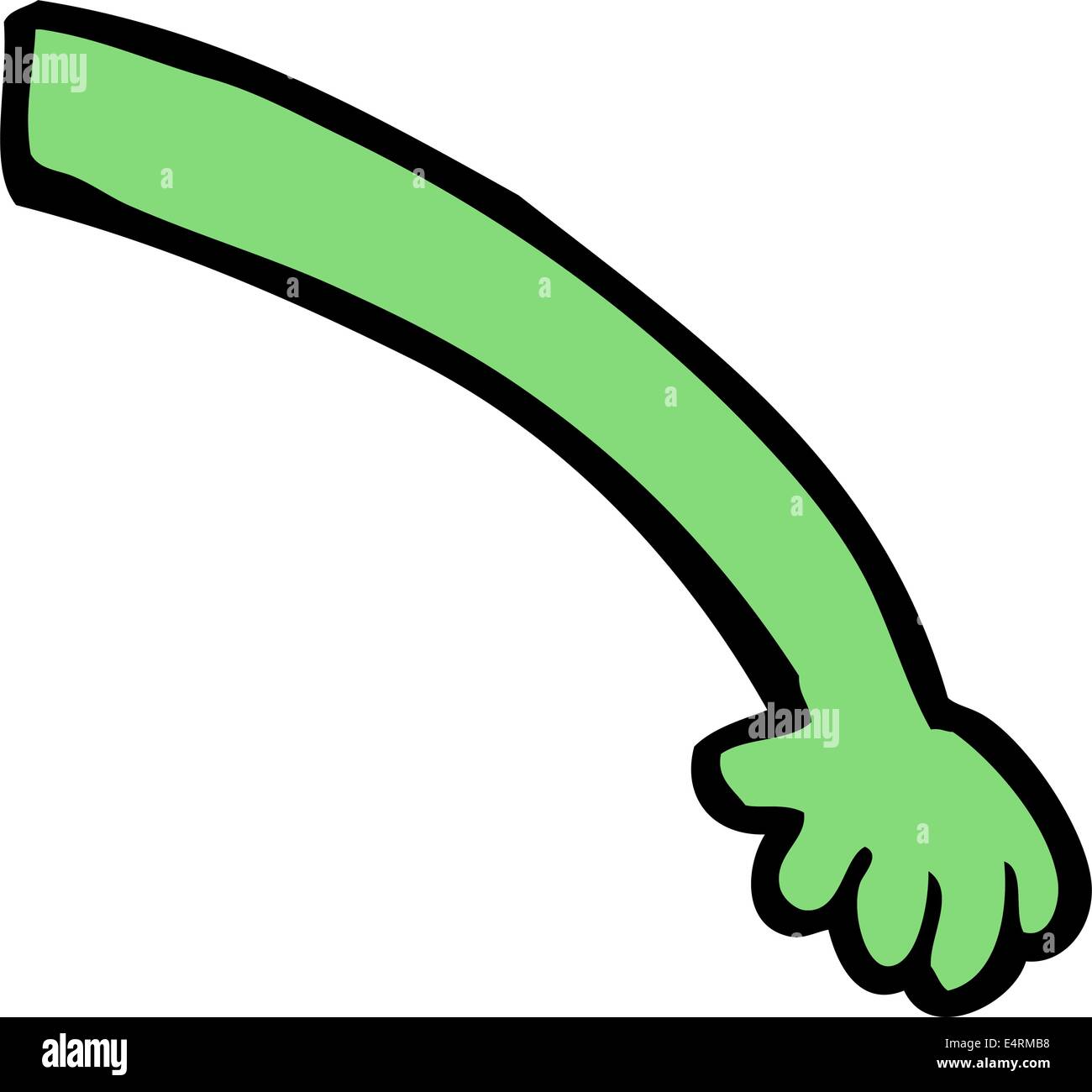 cartoon alien arm Stock Vector Image & Art - Alamy