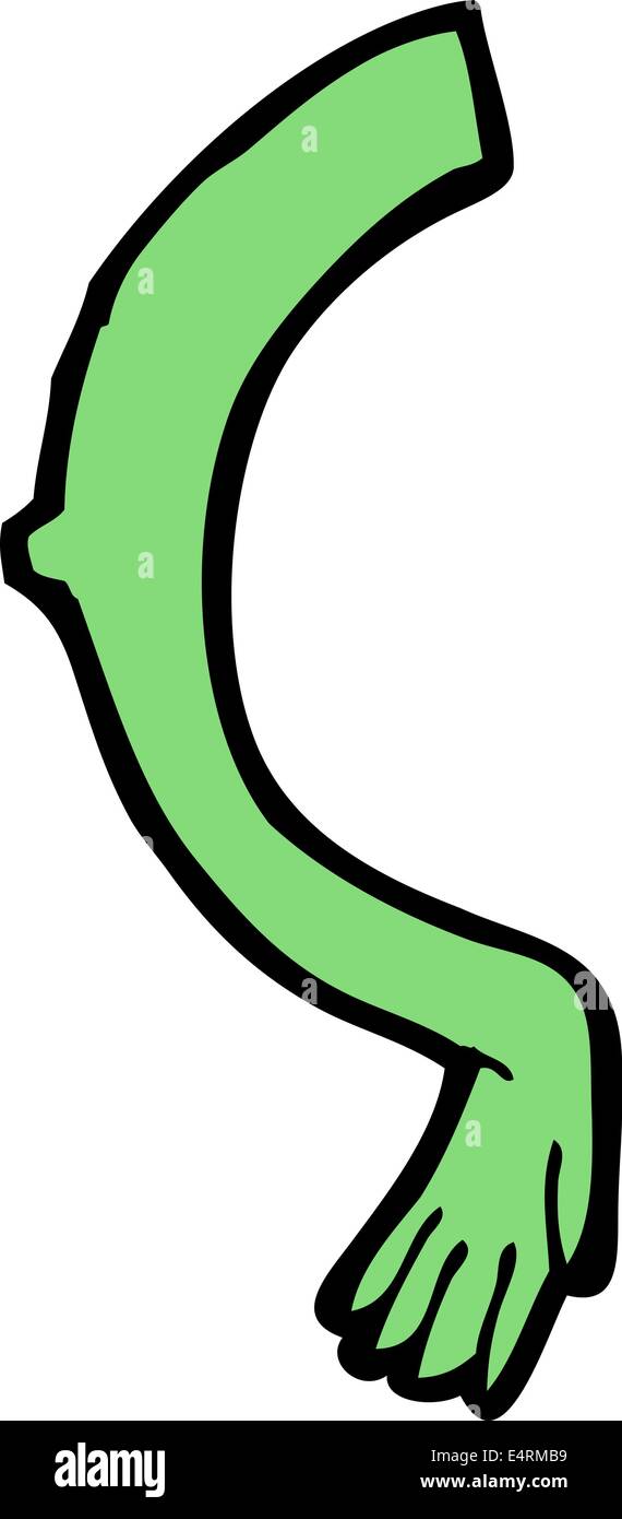 cartoon alien arm Stock Vector Image & Art - Alamy