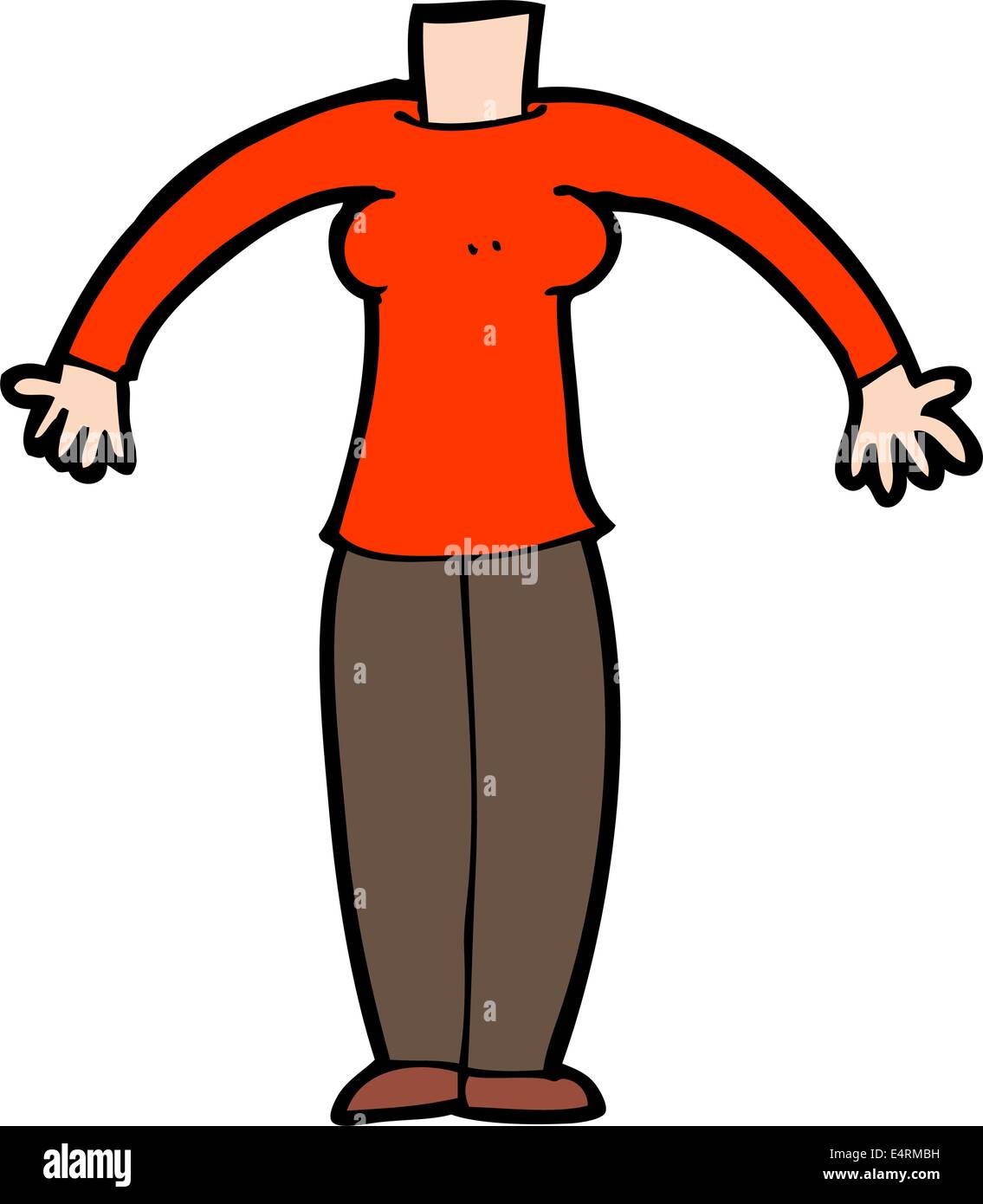 Cartoon body mix match cartoons hi-res stock photography and images - Alamy