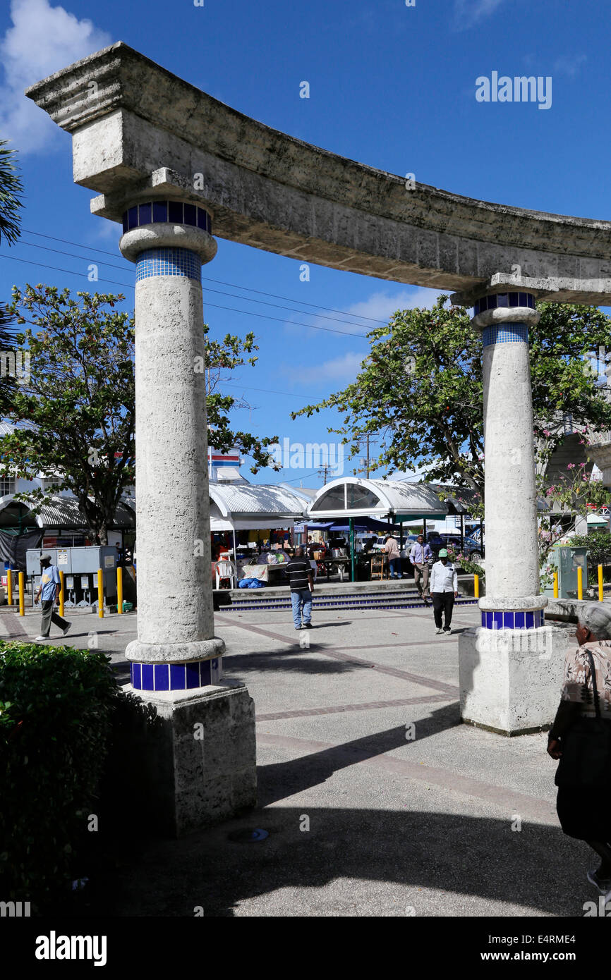 Independence Square in Bridgetown, Barbados Stock Photo - Alamy