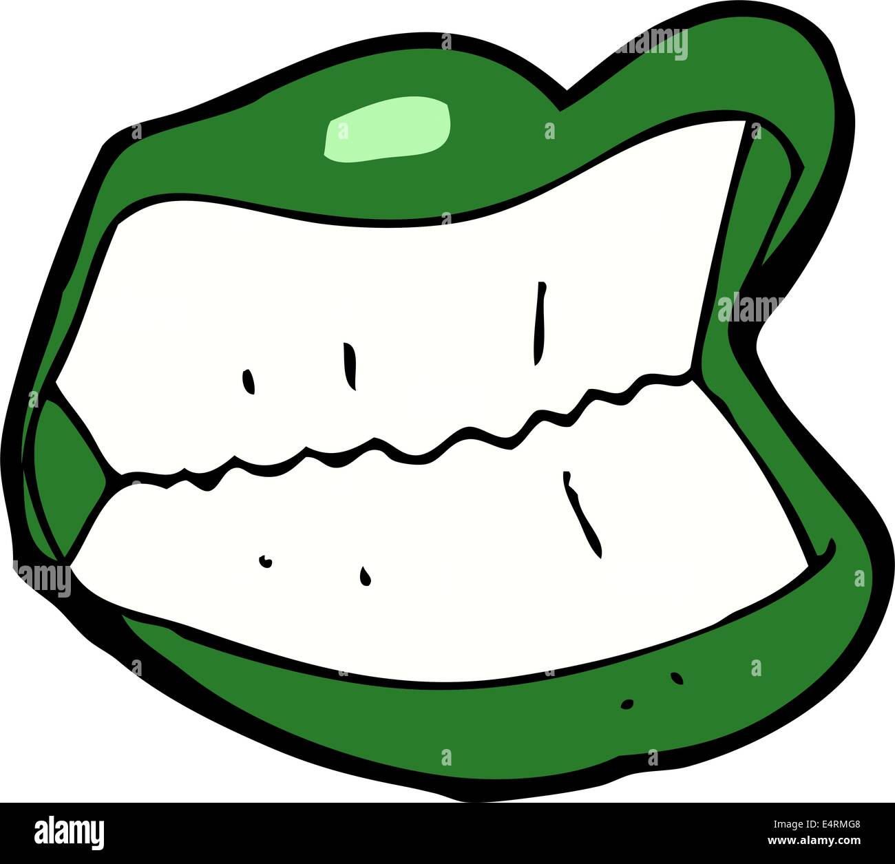 cartoon grinning halloween mouth Stock Vector Image & Art - Alamy