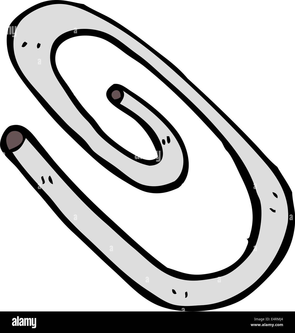 cartoon red paperclip Stock Vector Image & Art - Alamy