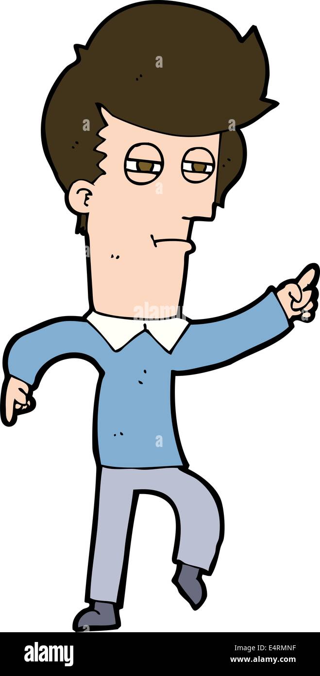 Man accusing cartoon Stock Vector Images - Alamy