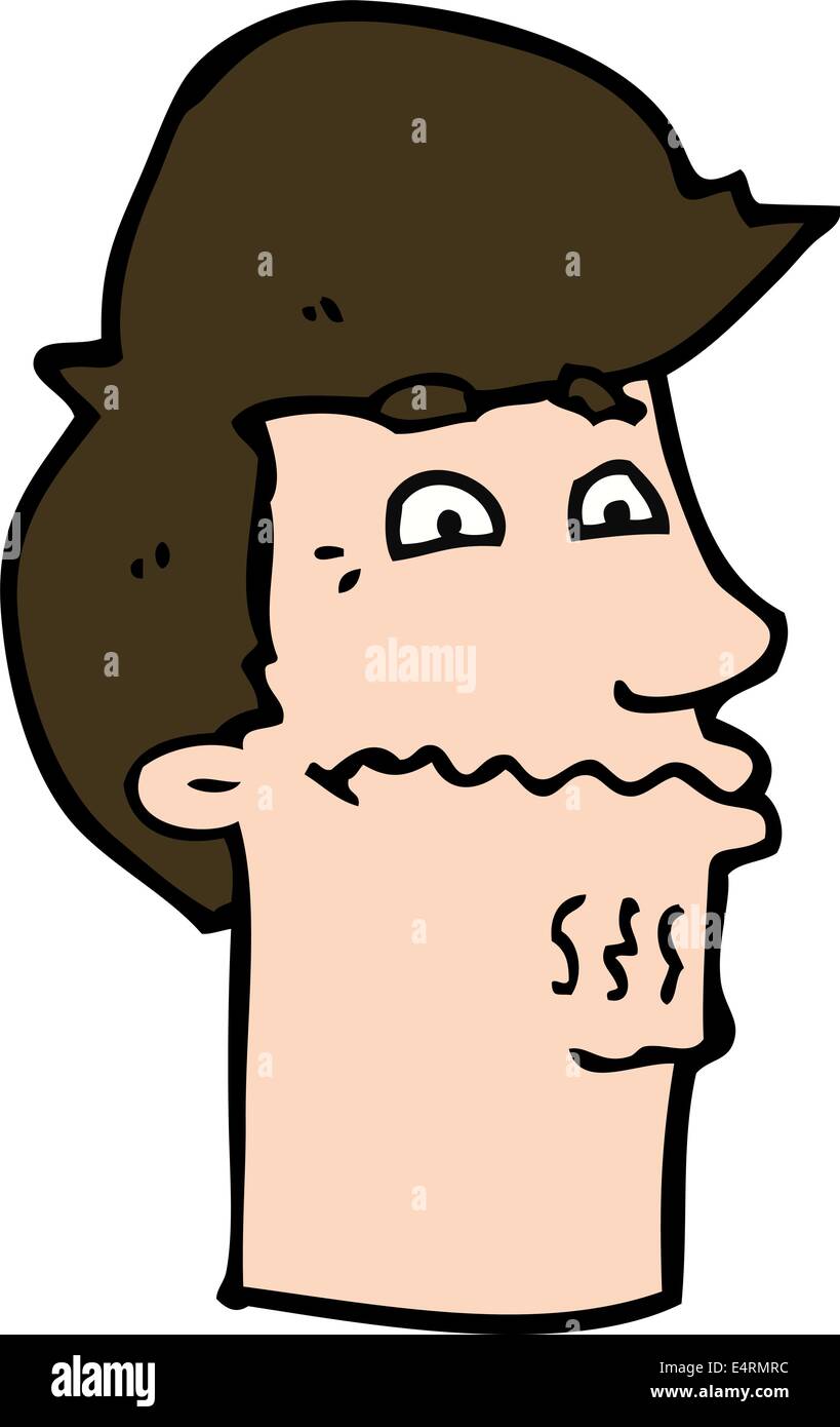 cartoon nervous man Stock Vector Image & Art - Alamy