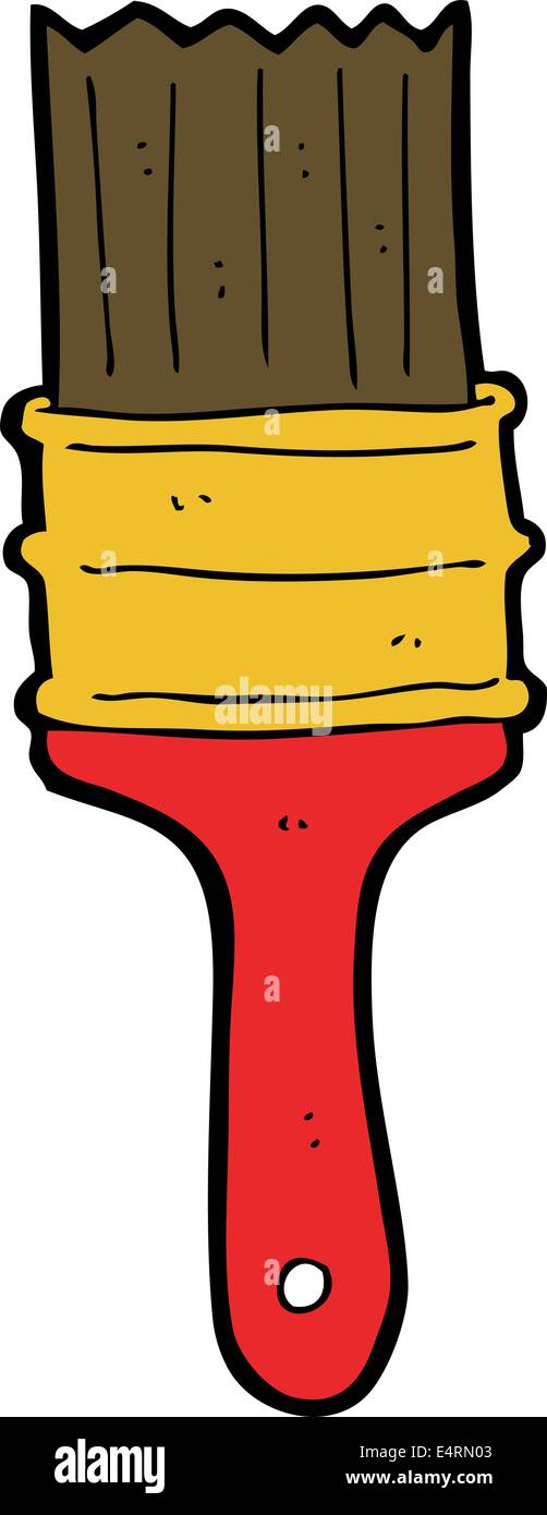 cartoon paint brush Stock Vector Image & Art - Alamy