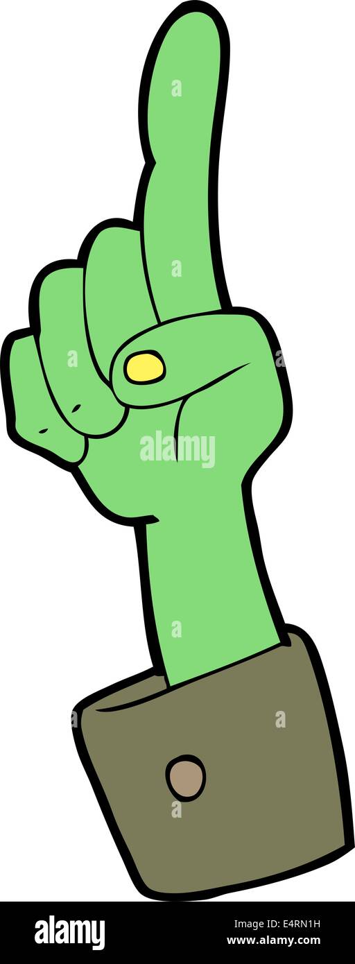 cartoon pointing zombie hand Stock Vector Image & Art - Alamy