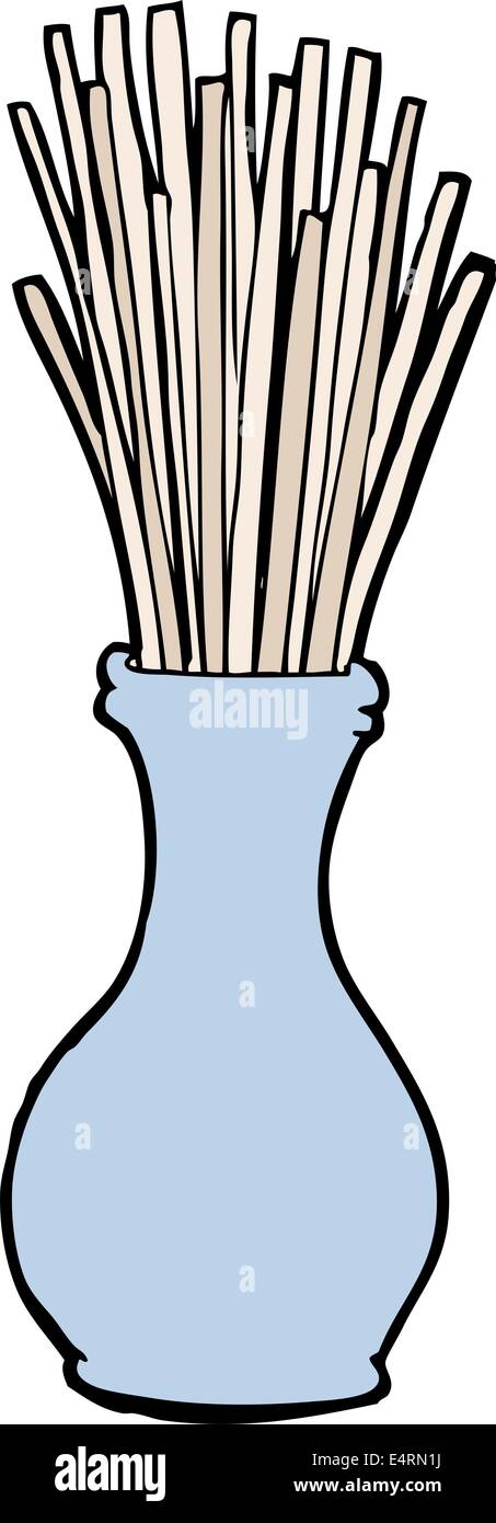 cartoon reeds in vase Stock Vector Image & Art - Alamy