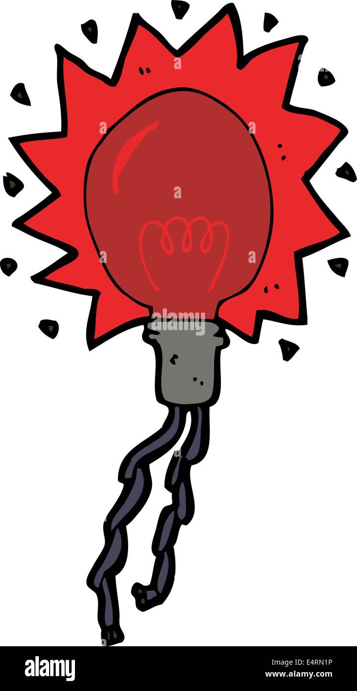 cartoon electric light bulb Stock Vector Image & Art - Alamy