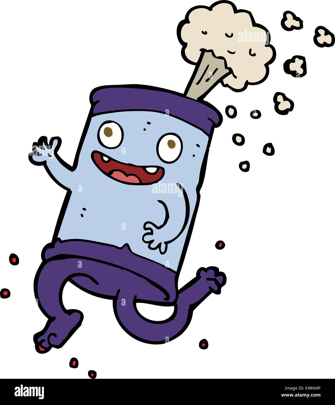 cartoon crazy soda can Stock Vector Image & Art - Alamy