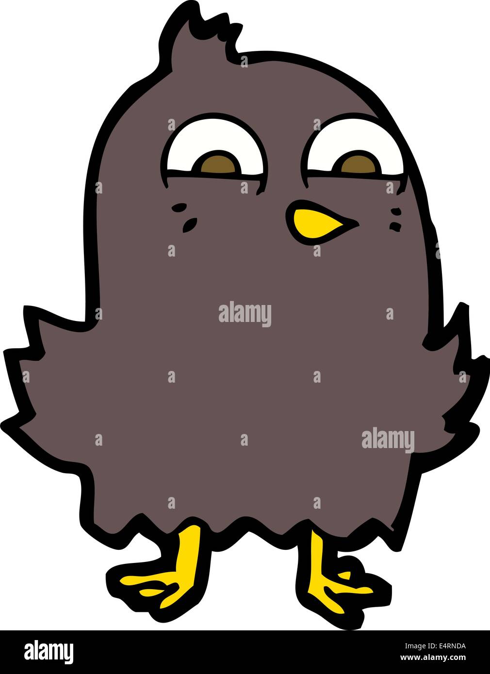 funny cartoon bird Stock Vector Image & Art - Alamy