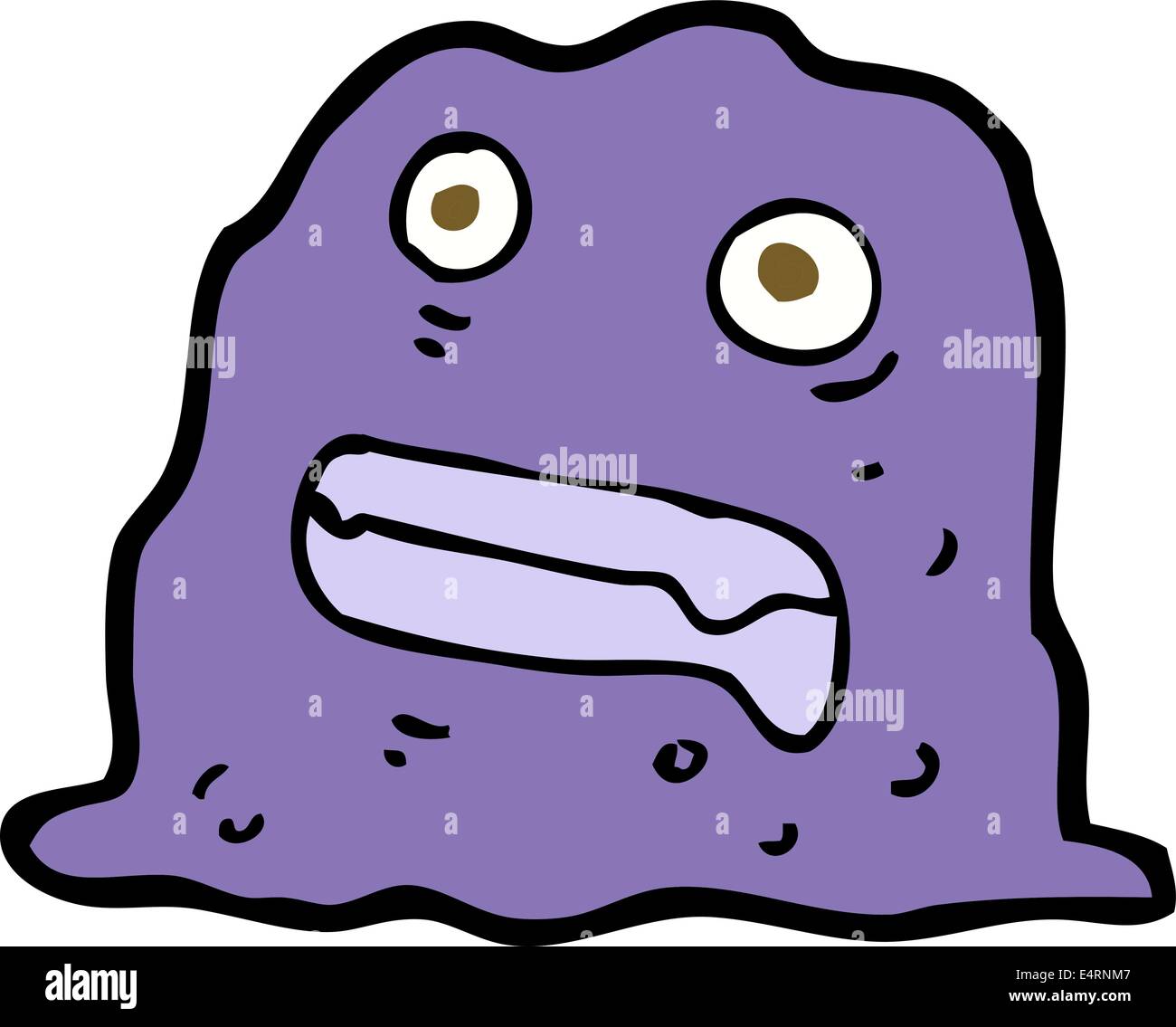 cartoon slime creature Stock Vector Image & Art - Alamy