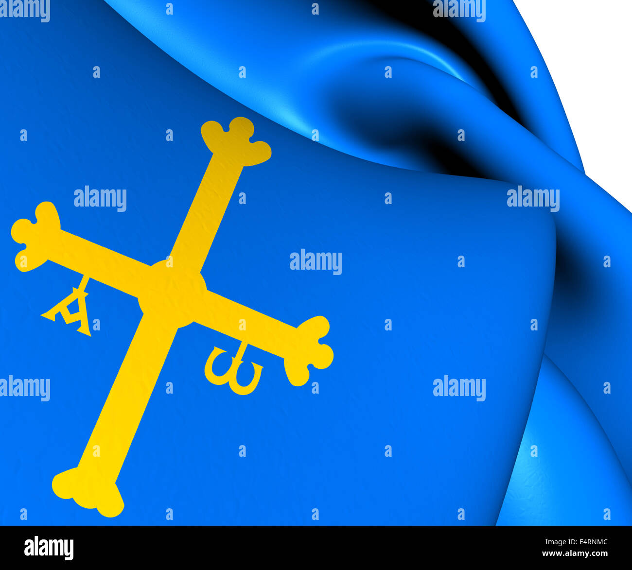 Flag of the region asturias hi-res stock photography and images - Alamy