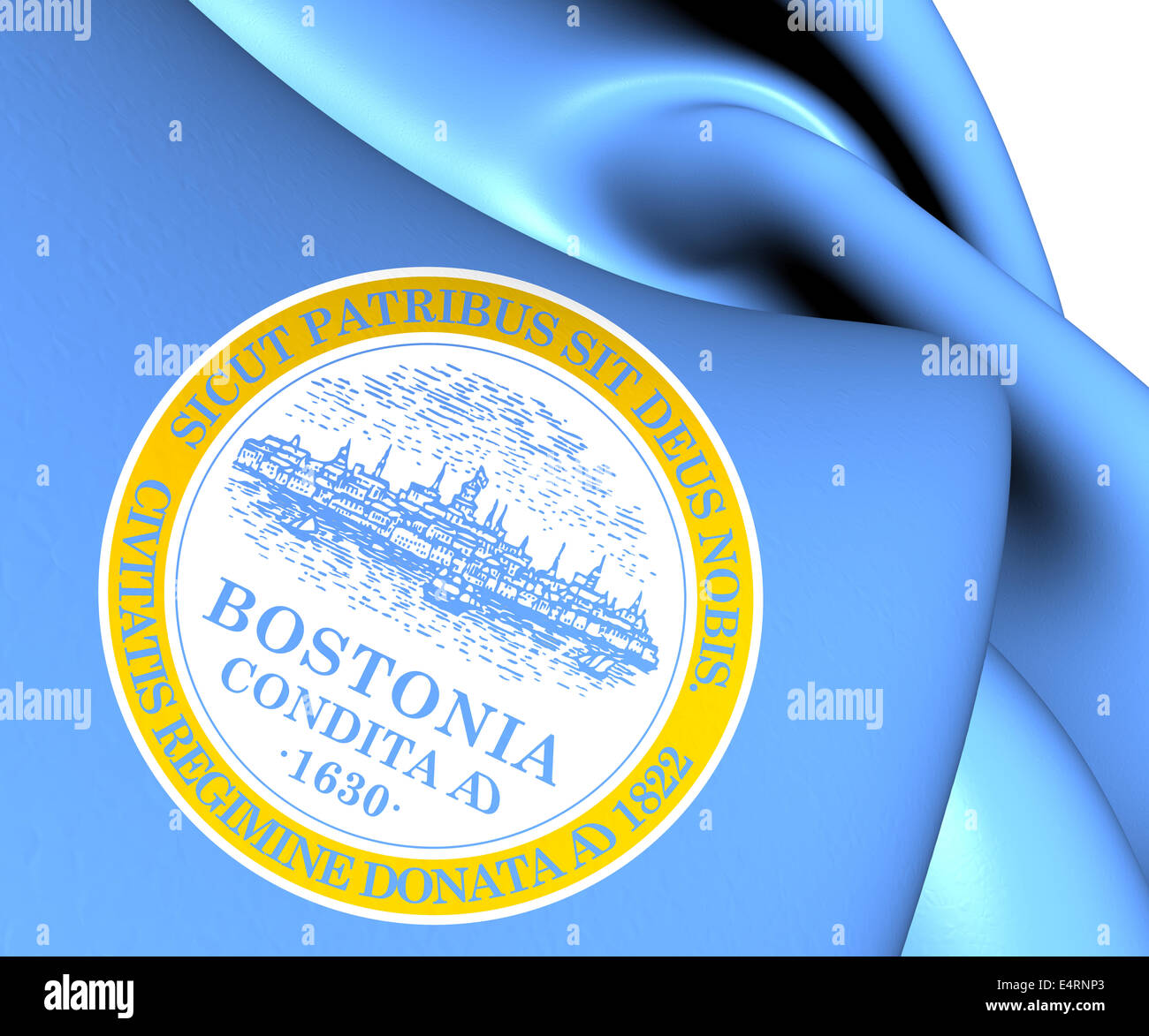 Boston town coat of arms hi-res stock photography and images - Alamy