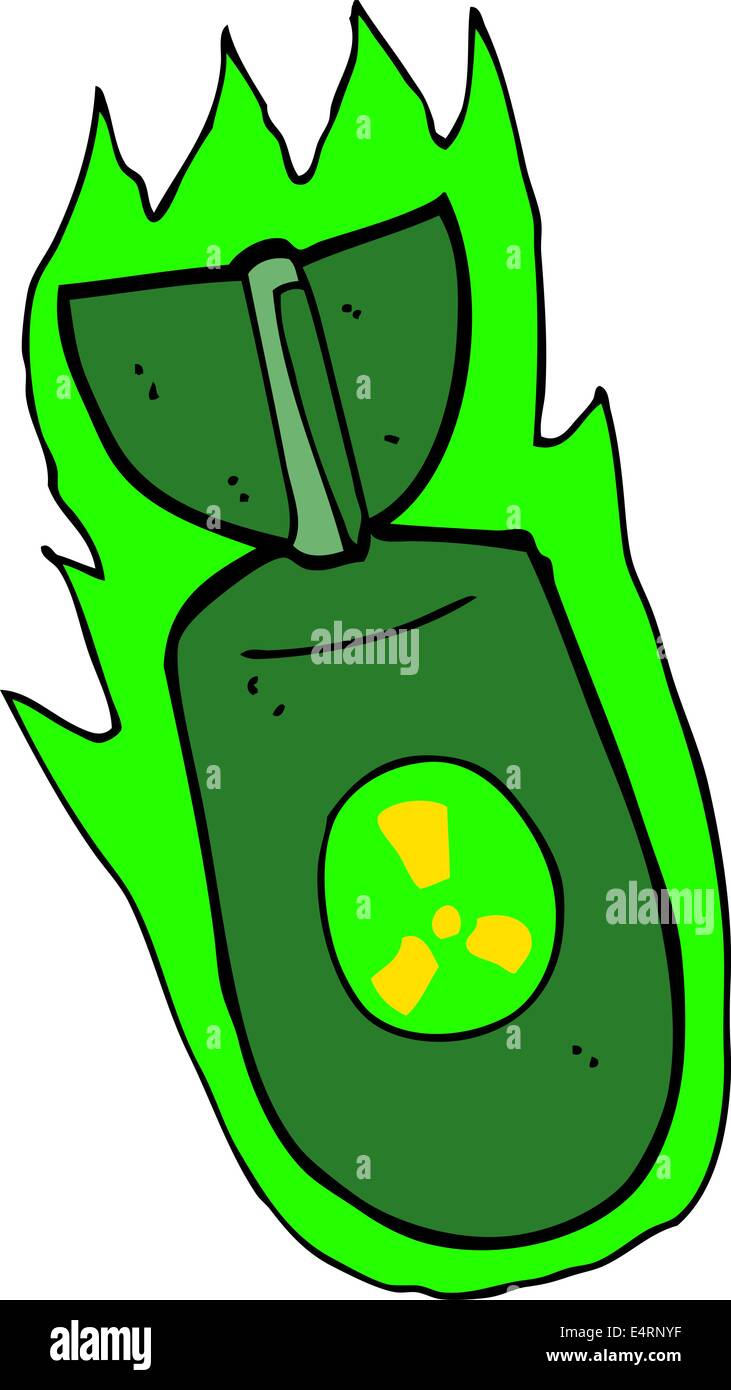 cartoon atom bomb Stock Vector Image & Art - Alamy