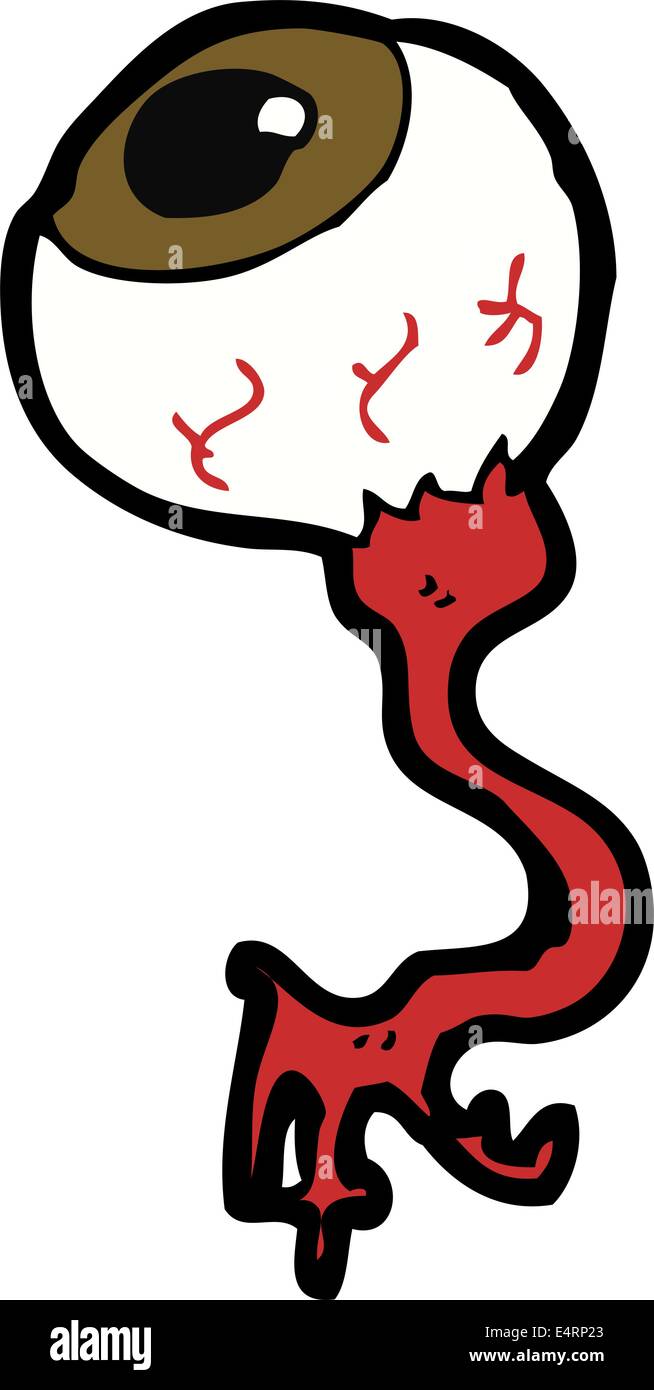 Cartoon gross eyeball Stock Vector Images - Alamy
