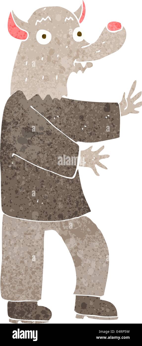 Cartoon werewolf Stock Vector Images - Alamy