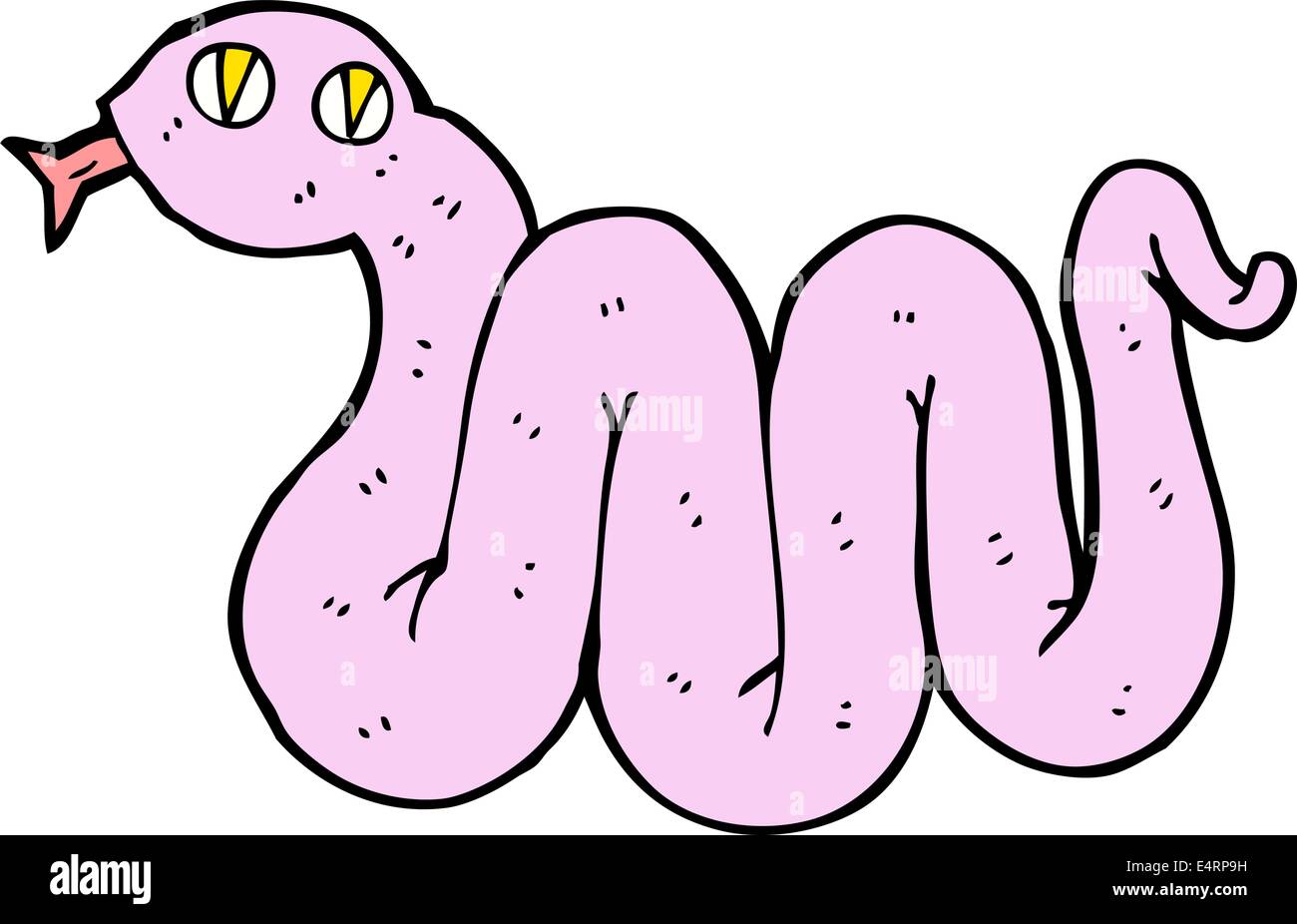 funny cartoon snake Stock Vector Image & Art - Alamy