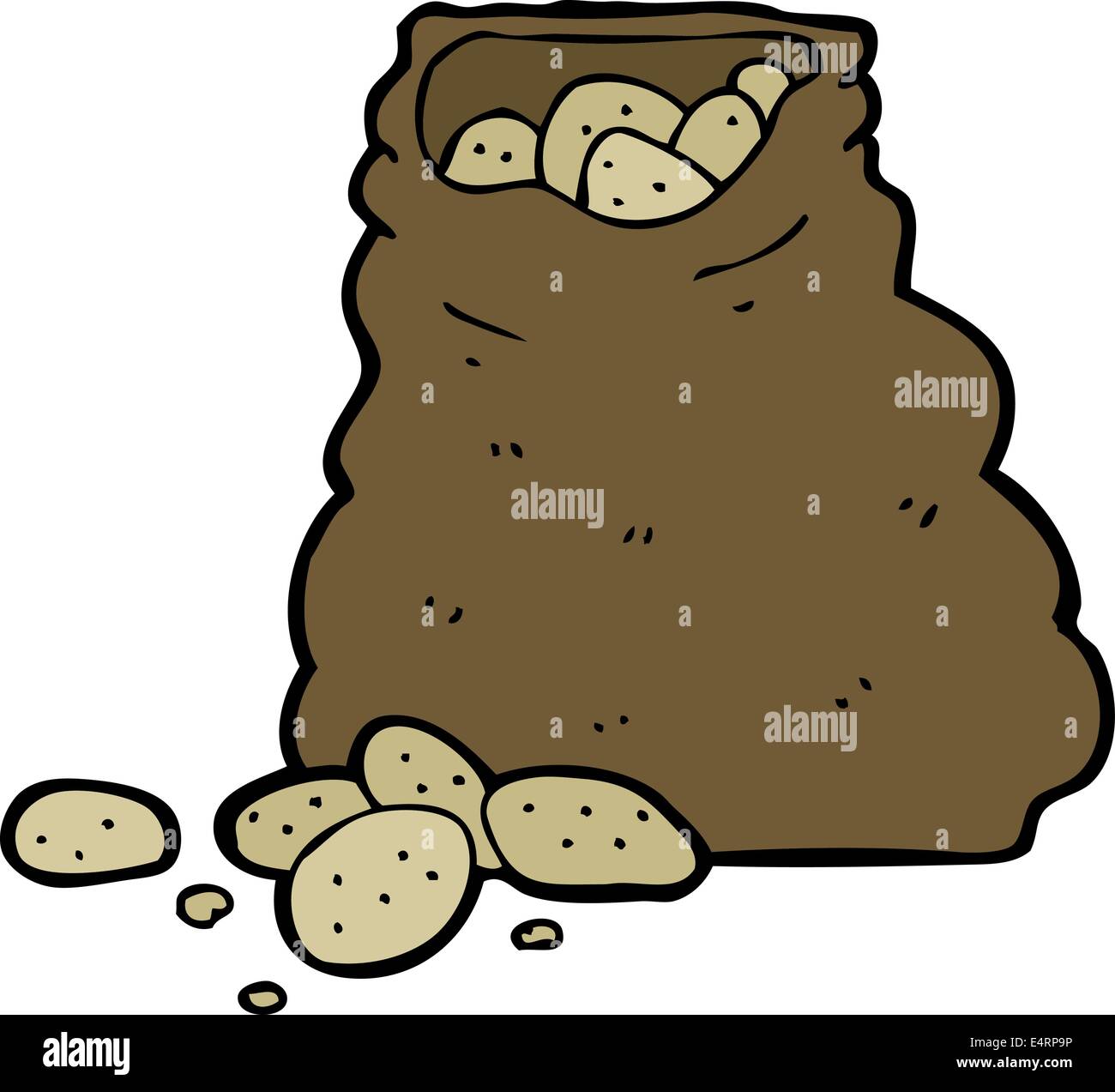 Cartoon sack potatoes hi-res stock photography and images - Alamy