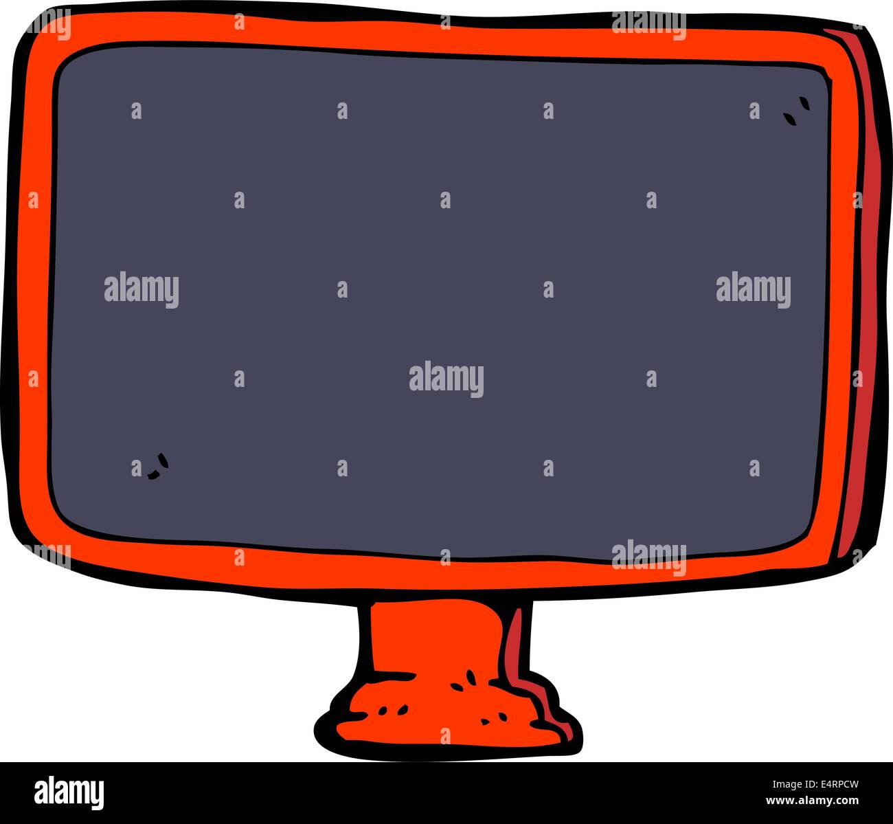 cartoon computer screen Stock Vector Image & Art - Alamy