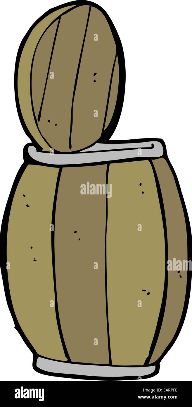 cartoon beer barrel Stock Vector Image & Art - Alamy