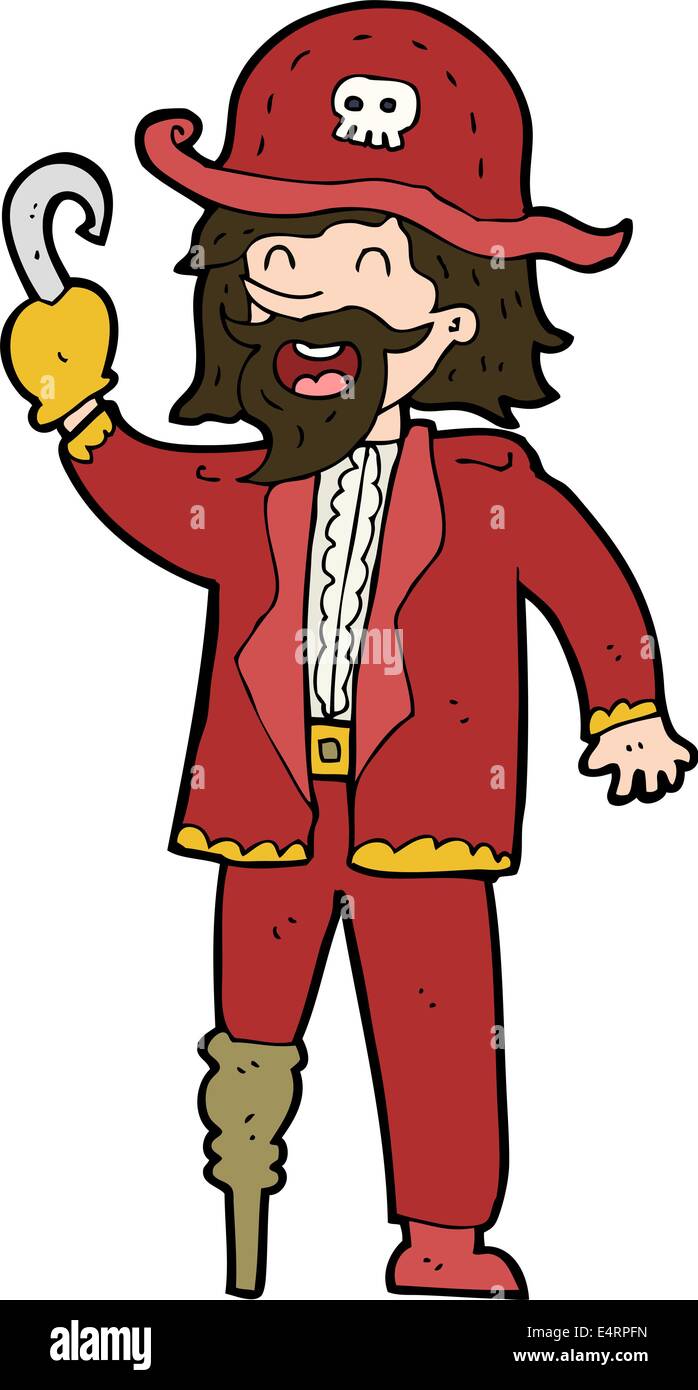 cartoon pirate captain Stock Vector Image & Art - Alamy