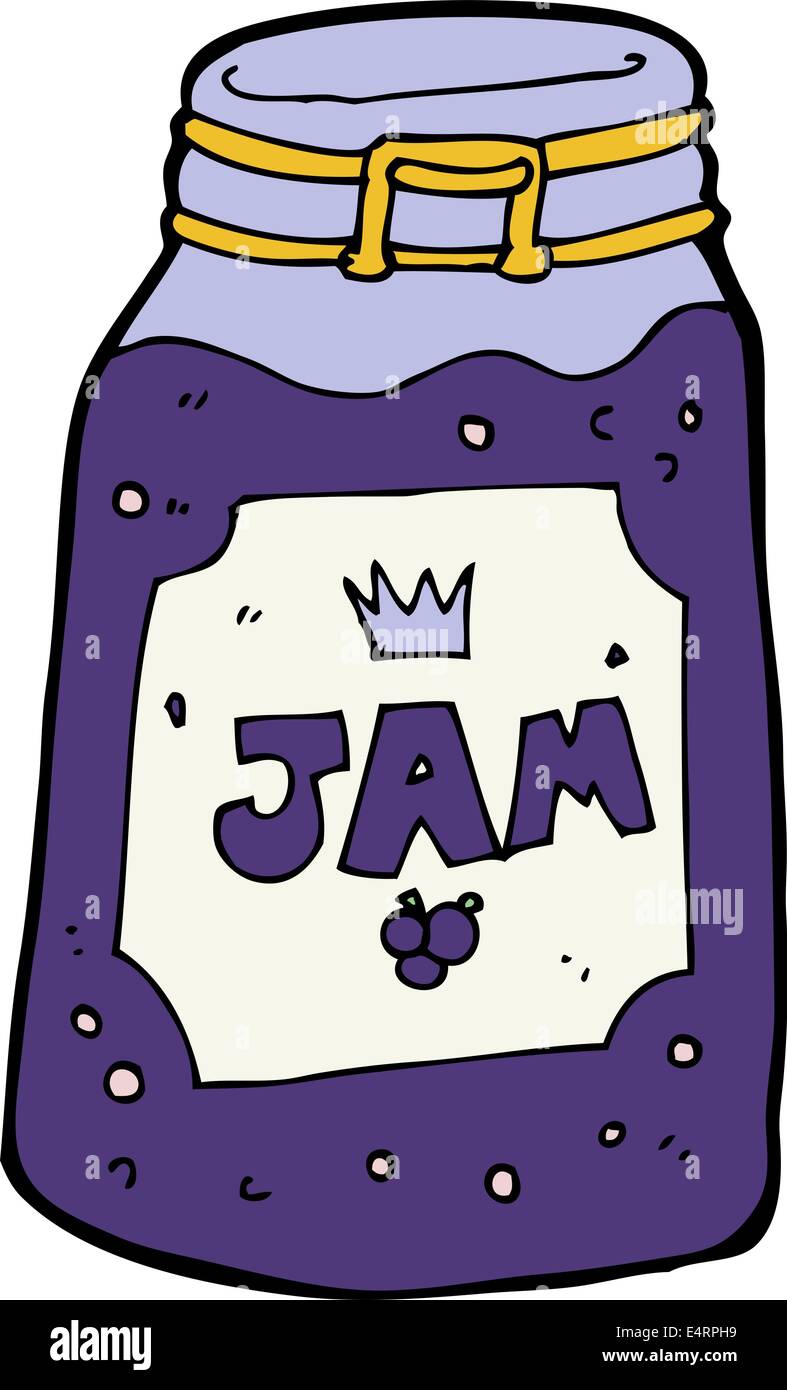 cartoon jar of jam Stock Vector Image & Art - Alamy