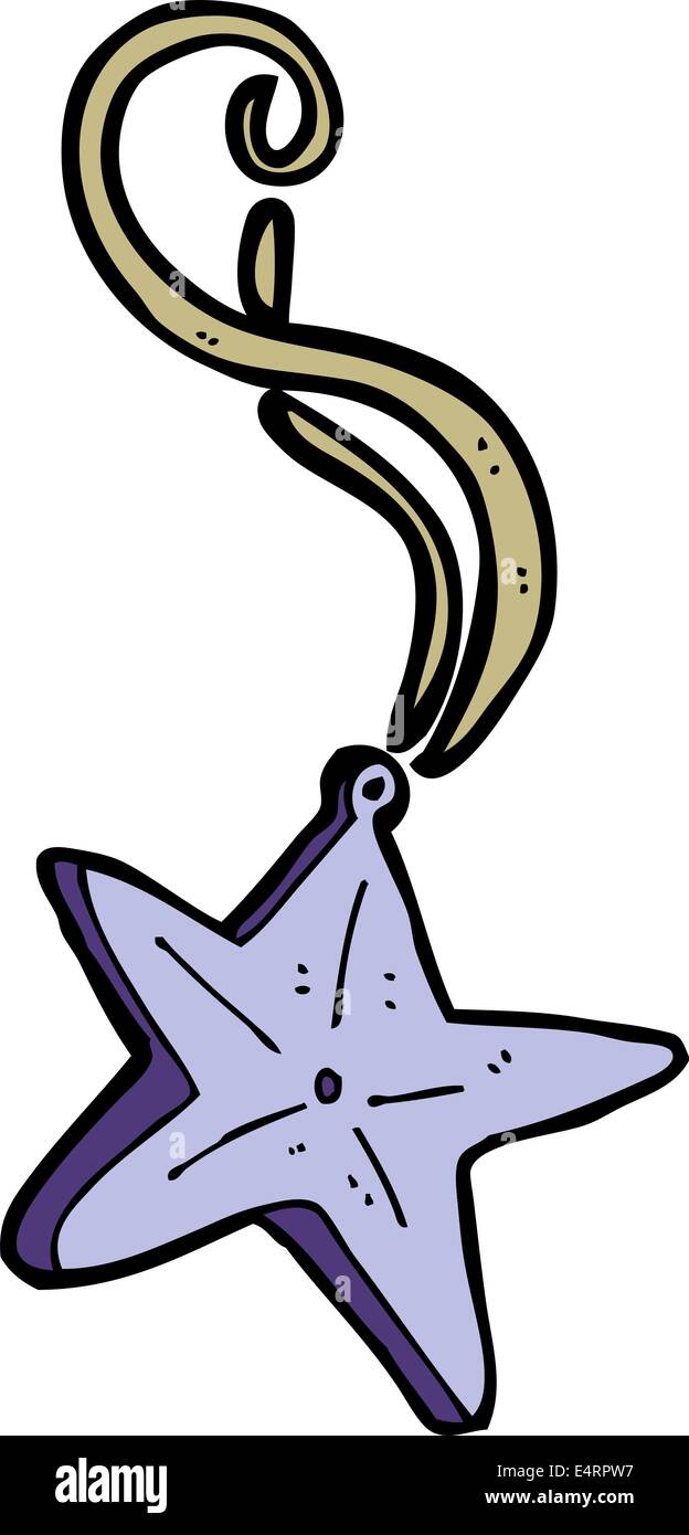 cartoon magic star necklace Stock Vector Image & Art - Alamy