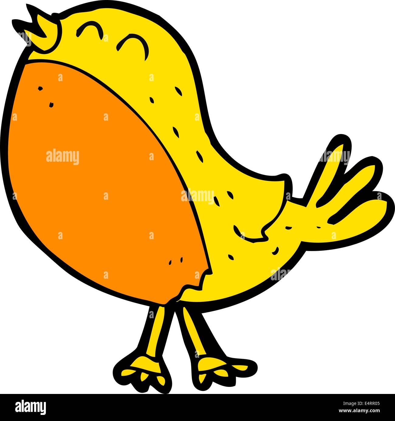 cartoon singing bird Stock Vector Image & Art - Alamy