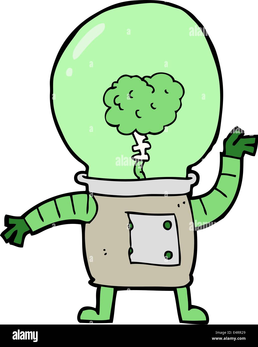 cartoon robot cyborg Stock Vector Image & Art - Alamy