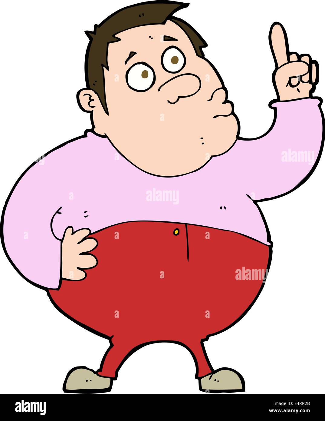 cartoon man asking question Stock Vector Image & Art - Alamy